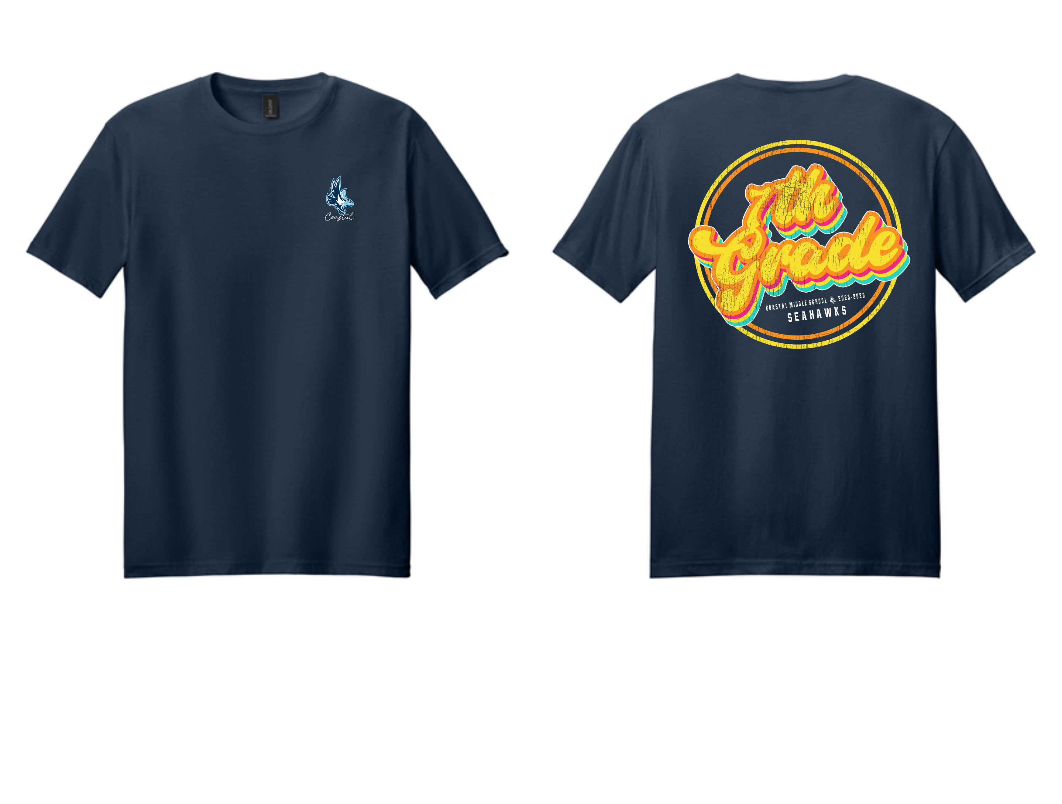 Coastal 7th Grade Tee - UNIFORM APPROVED | SWAG TEES